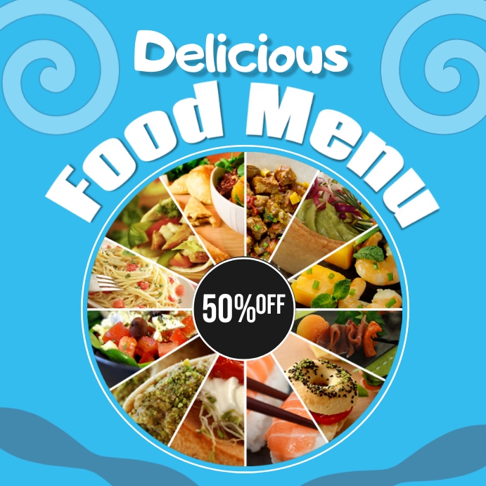 FOOD INSTA.KC Template | PosterMyWall