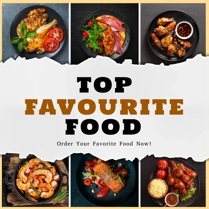 FOOD INSTA.KC.4 Template | PosterMyWall