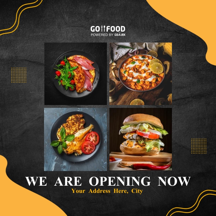 FOOD INSTA.KC.4 Template | PosterMyWall