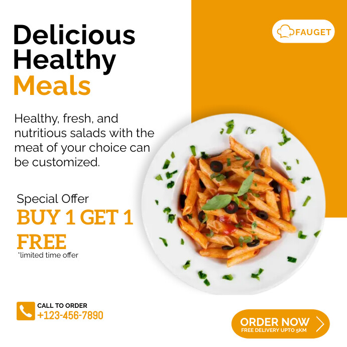 FOOD INSTAGRAM POST Template | PosterMyWall