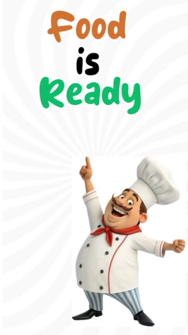Copy of FOOD IS READY | PosterMyWall