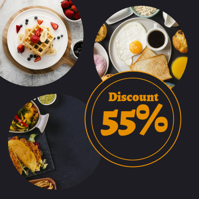 Copy of Food Lover Discount Template | PosterMyWall