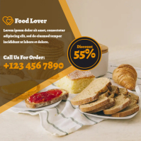 Food Lover Ads Template | PosterMyWall
