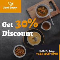 Food Lover Ads Template | PosterMyWall