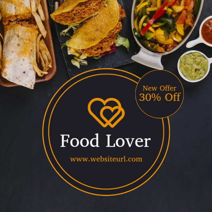 Copy of Food Lover Template | PosterMyWall