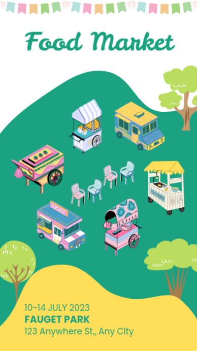 food market template | PosterMyWall