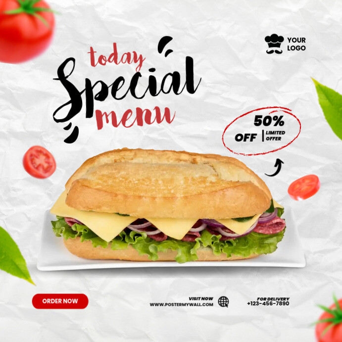 Plantilla de food memu template | PosterMyWall