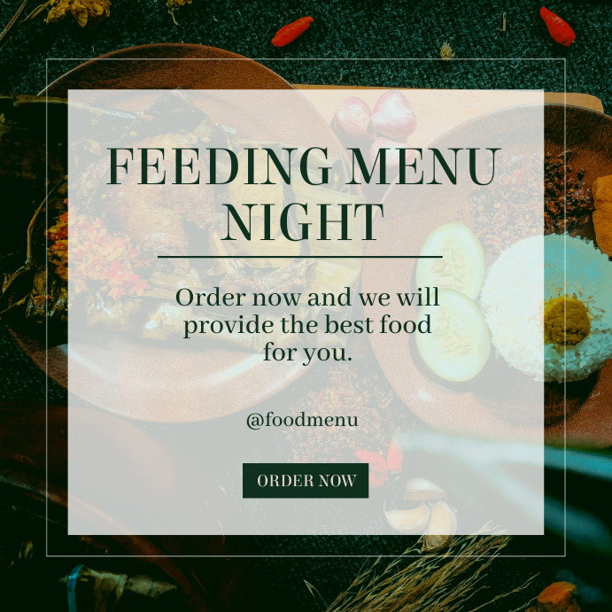 Food Menu 2022 Template | PosterMyWall