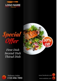 menus/Dominican Republic/latino/hispano/food Template | PosterMyWall