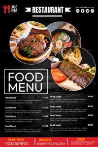 Food Menu Ads Template | PosterMyWall