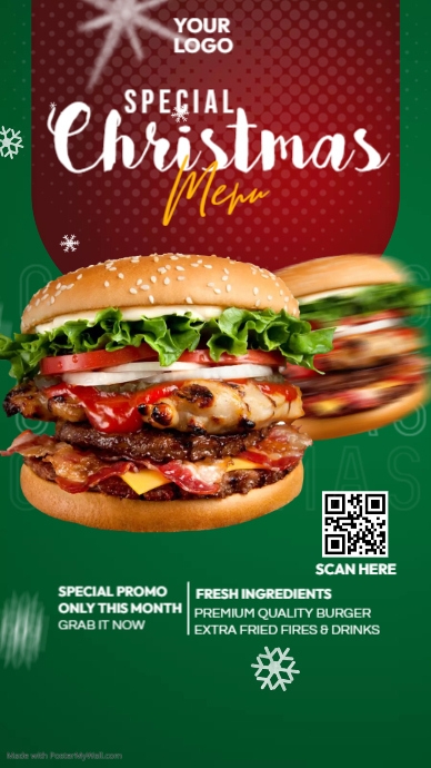 Food Menu Ads Template | PosterMyWall