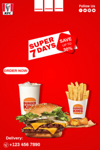 Restaurant Menu Banner Template | PosterMyWall