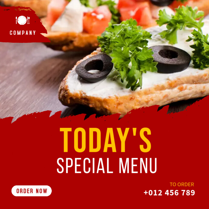 Copy of Food Menu Banner Template | PosterMyWall