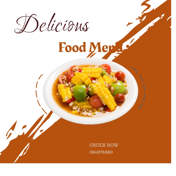 Food menu Template | PosterMyWall