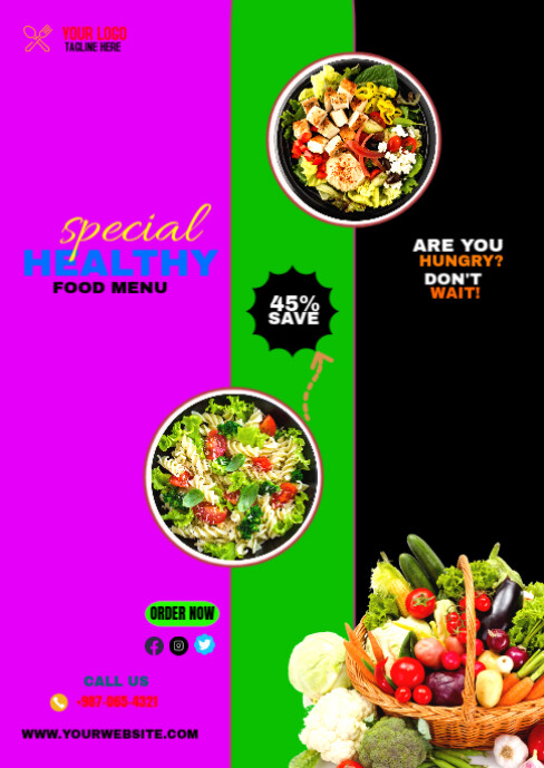 food menu Template | PosterMyWall