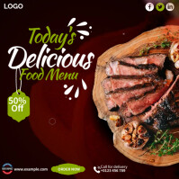 Food Sale Menu Template | PosterMyWall