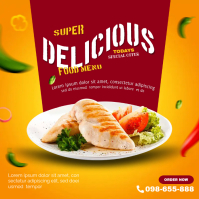 Food Menu Ads Template | PosterMyWall