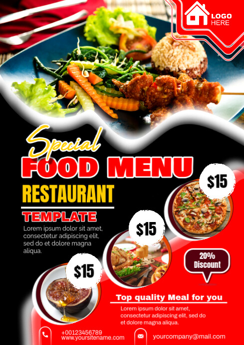 Copy of FOOD MENU | PosterMyWall