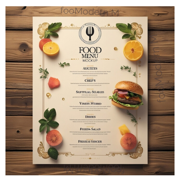 Copy of Food menu | PosterMyWall