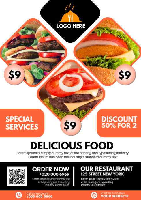 Copy of FOOD MENU | PosterMyWall