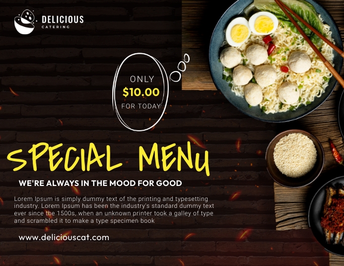 Copy of Food Menu Discount | PosterMyWall