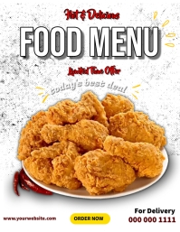 landscape food flyer poster template | PosterMyWall