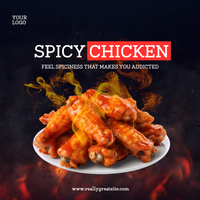 FOOD MENU INSATAGRAM POST Template | PosterMyWall