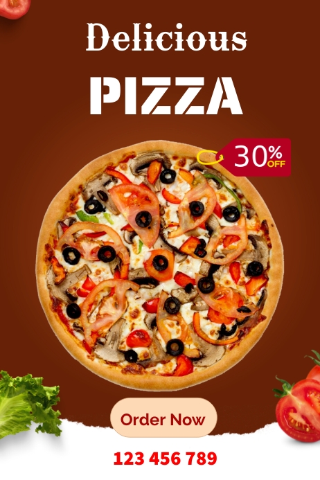 Food menu Instagram poster Template | PosterMyWall