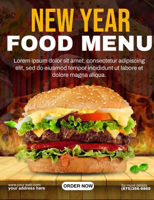 Food Menu Offer Template | PosterMyWall