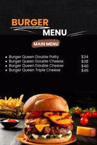 Food Menu Poster Template | PosterMyWall