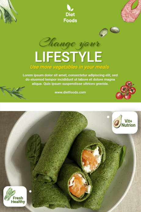 Food Menu Poster Template | PosterMyWall