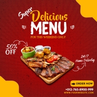 Food Poster Template | PosterMyWall