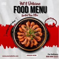 Menu Promo Template | PosterMyWall