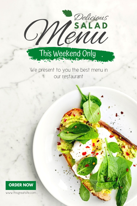 Food Menu Restaurant Template | PosterMyWall