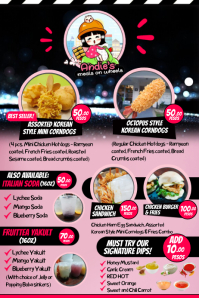 Cooking recipe Menu Dinner Food manual blog Template | PosterMyWall