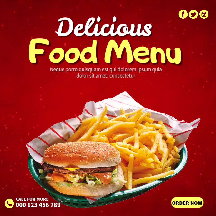 Copy of FOOD MENU.C | PosterMyWall