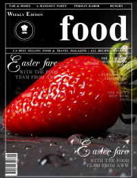 Create Free Food Magazine Covers | PosterMyWall
