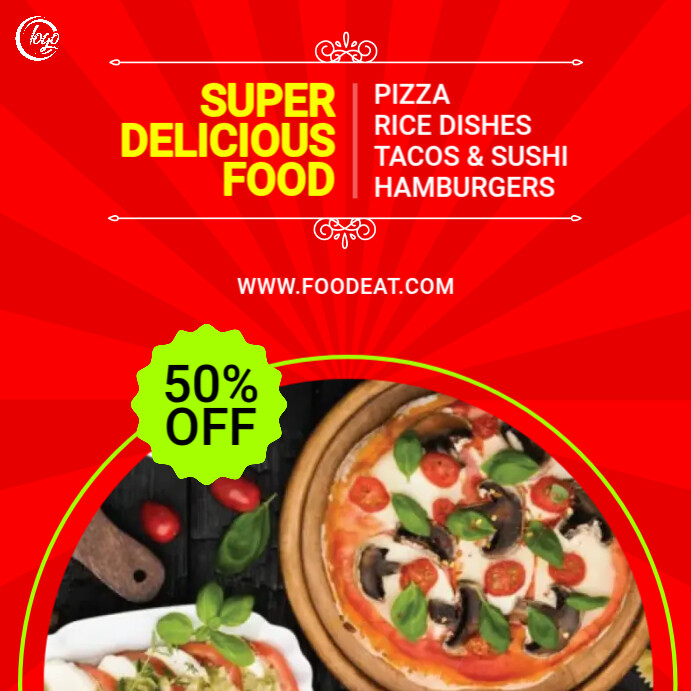 Food Offer Post Template | PosterMyWall