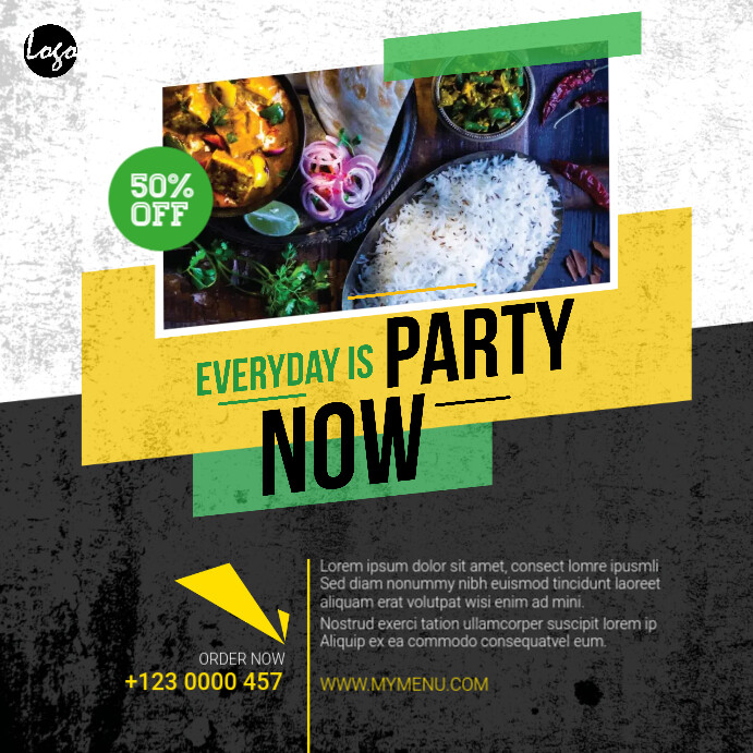 Food Offer Template | PosterMyWall