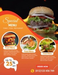 Food Offer flyer Template | PosterMyWall