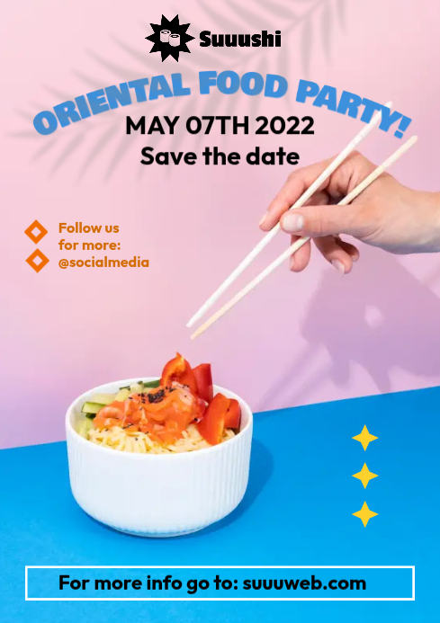 Copy of Food Party Menu | PosterMyWall