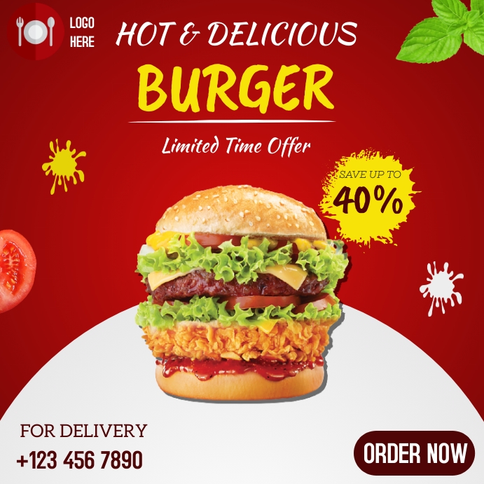 Copy of Food Post Instagram | PosterMyWall