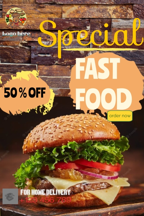 Copy of Food poster | PosterMyWall