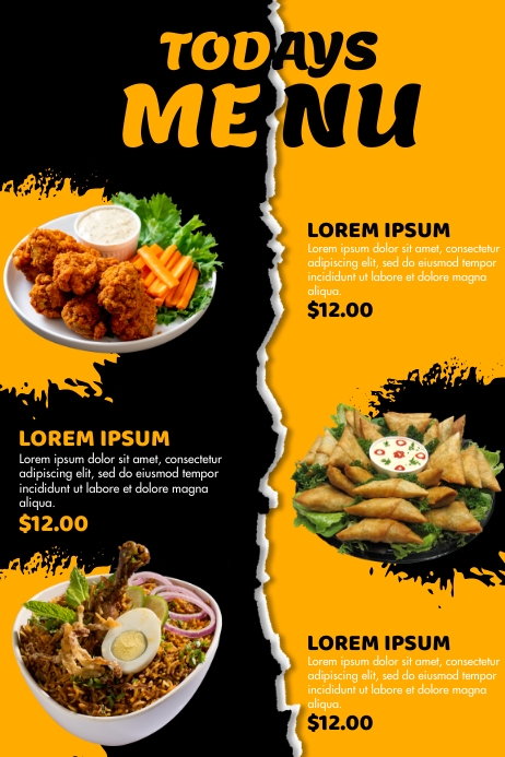 FOOD POSTER Template | PosterMyWall