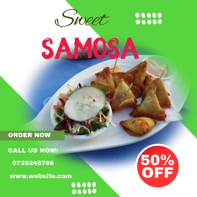 Food Template | PosterMyWall