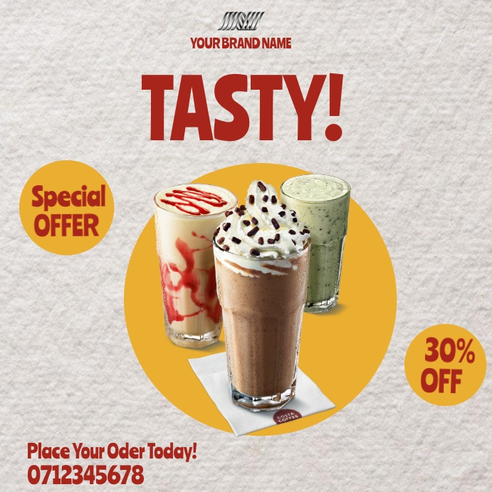 Food poster template | PosterMyWall