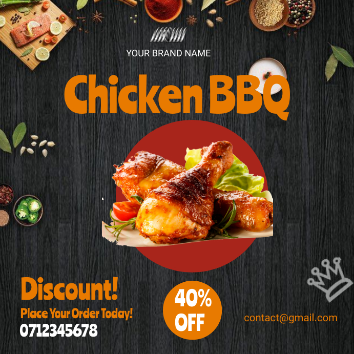 Food poster template | PosterMyWall