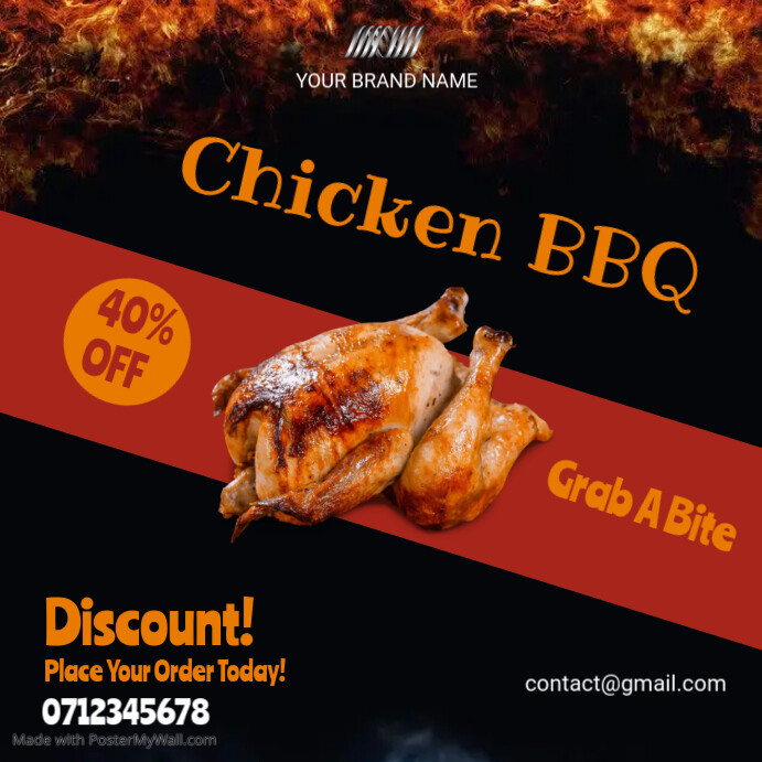 Copy of Food poster template | PosterMyWall
