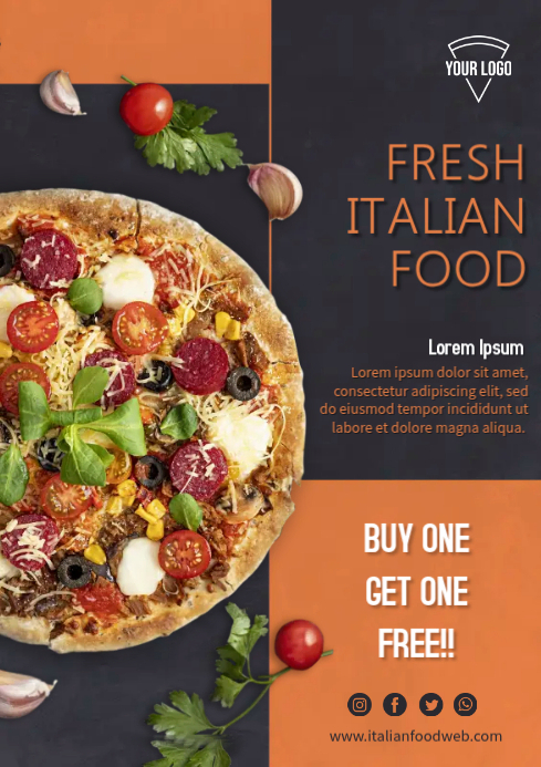 Food Poster Template | PosterMyWall