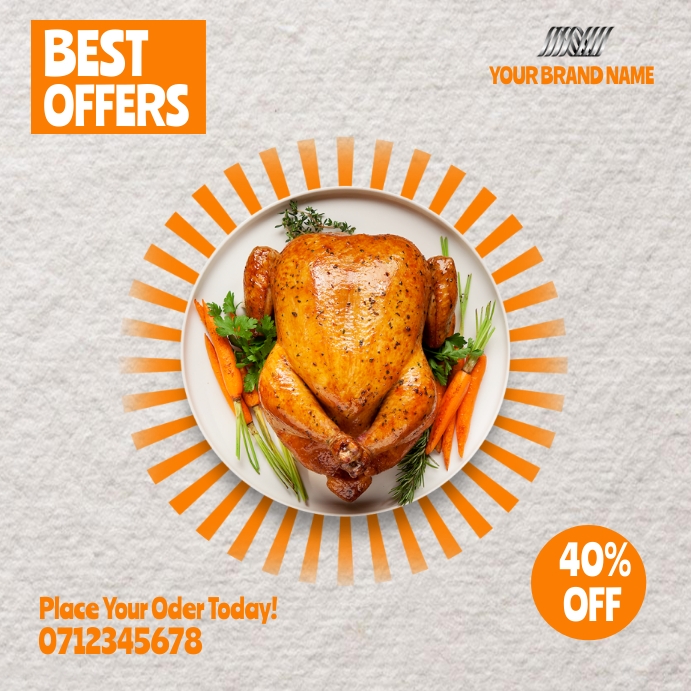 Copy of Food poster template | PosterMyWall